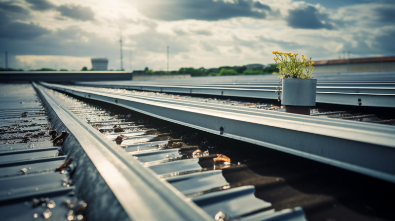 The Science of Commercial Roof Drainage Systems - Lenox Roofing
